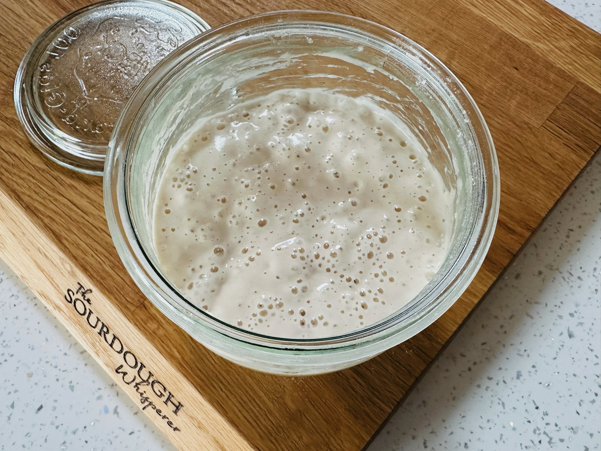 HOW TO MAKE A STARTER – The simplest way to make sourdough